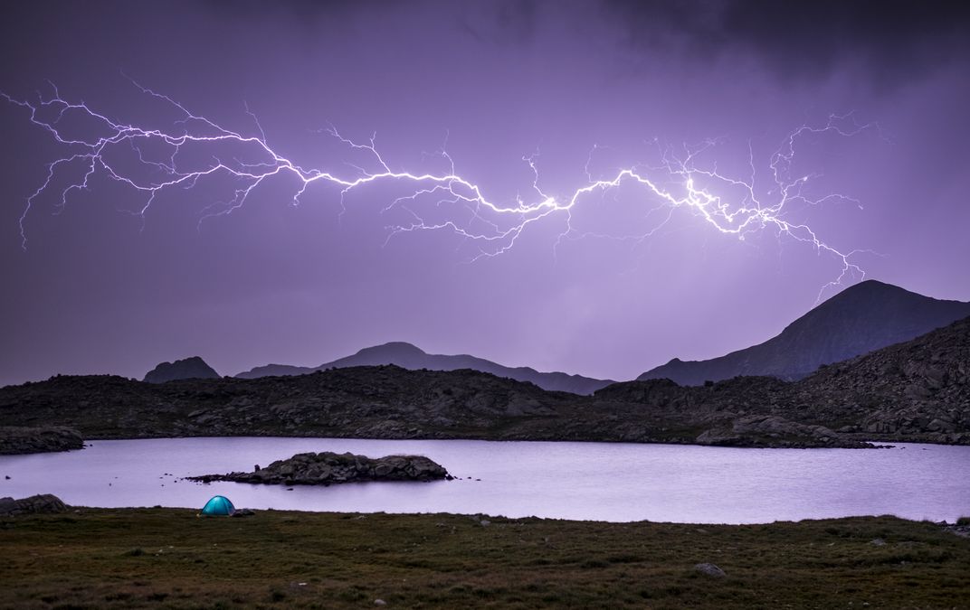 CAMP AND LIGHTNING BOLT | Smithsonian Photo Contest | Smithsonian Magazine