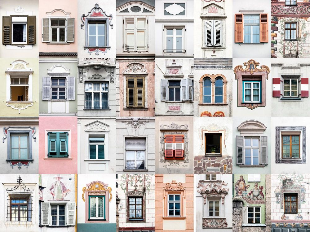 These Window Collages Are Serious Eye Candy