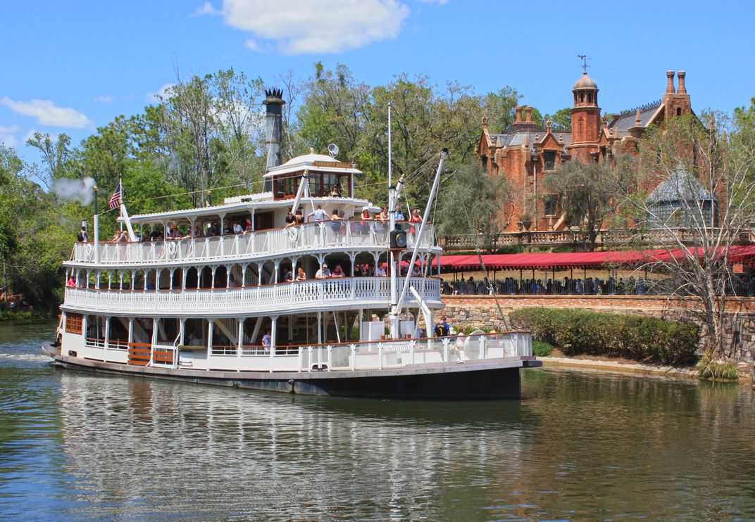 Riverboat and Haunted House at Disney World | Smithsonian Photo Contest ...