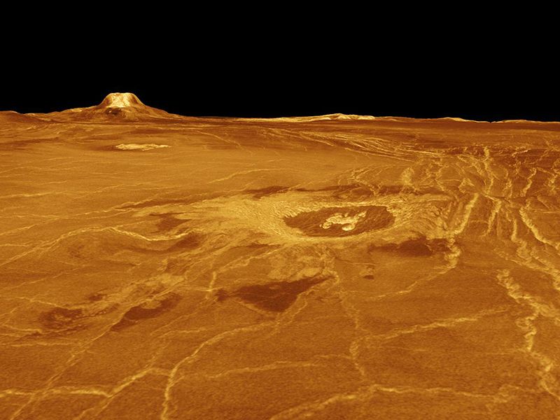 venus volcano