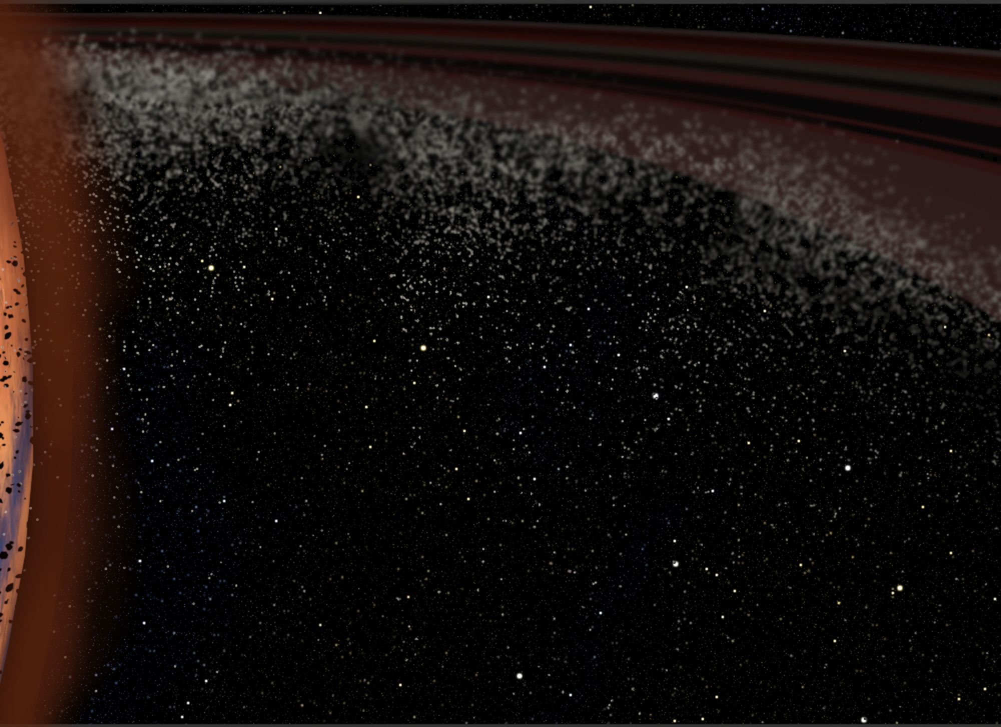 Mars May Have Had a Ring in the Past and Could Have One in the Future