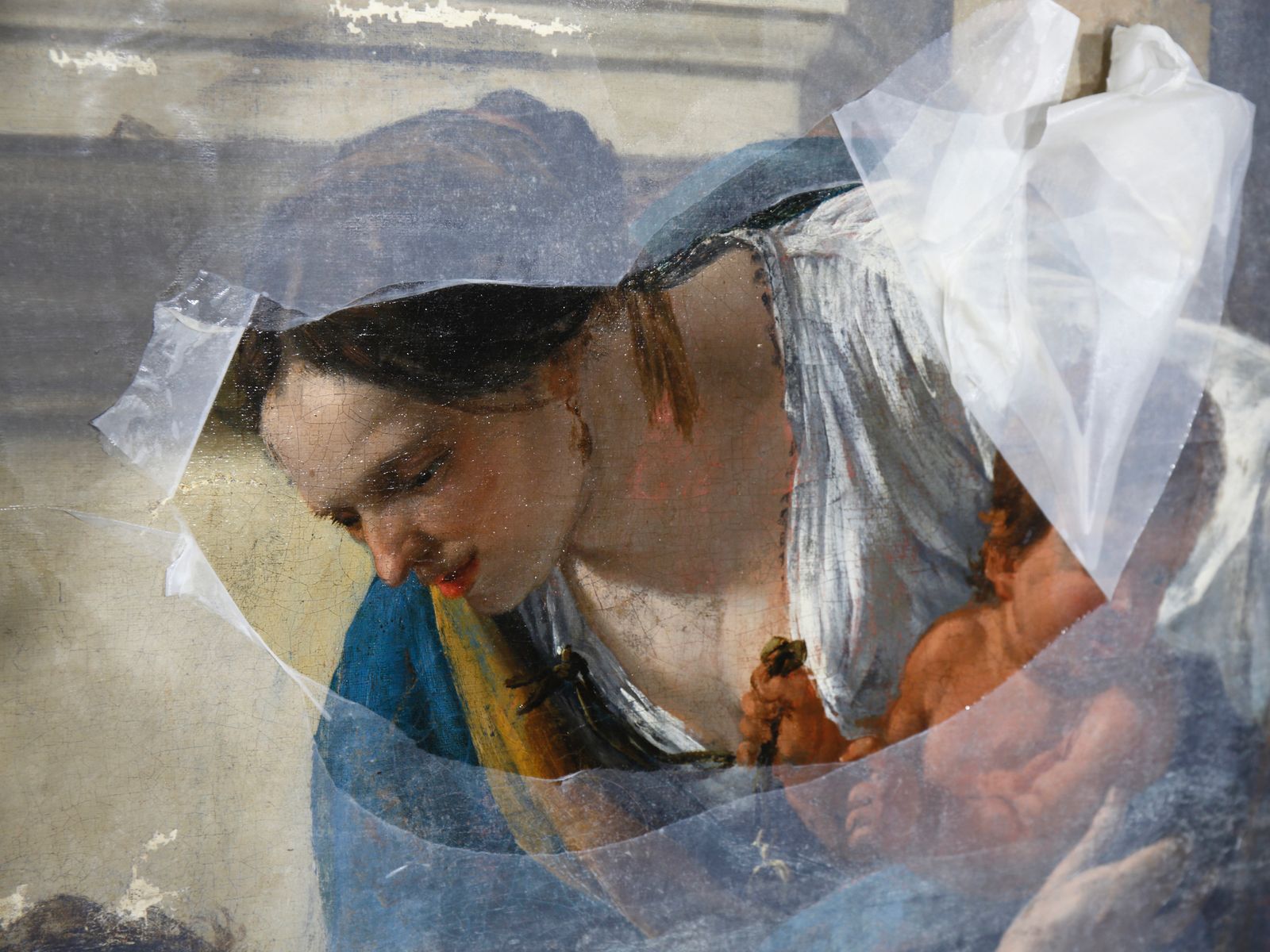 Oil Paintings Rescued From Notre-Dame Cathedral Fire Go on Display ...