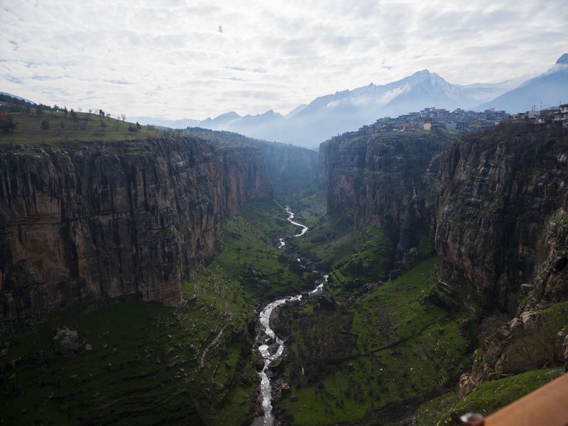 The Rawanduz Gorge in the mountains of Northern Iraq. | Smithsonian ...