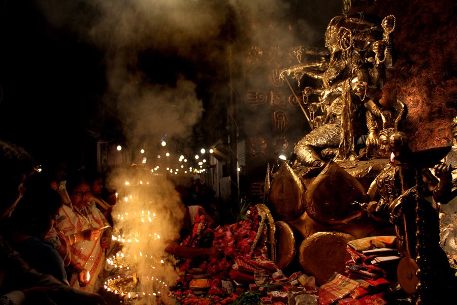 Festivity, on a festive day the people are enjoying the day together ...