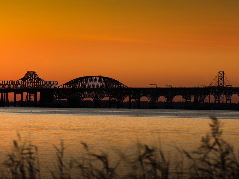 Chesapeake Bay Bridge at Sunset | Smithsonian Photo Contest ...