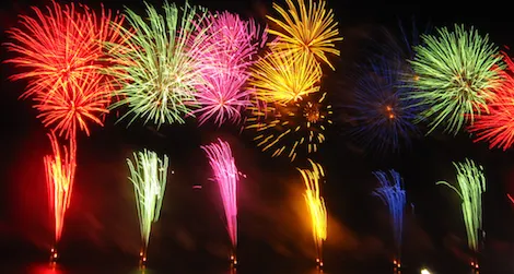 copper sky fireworks