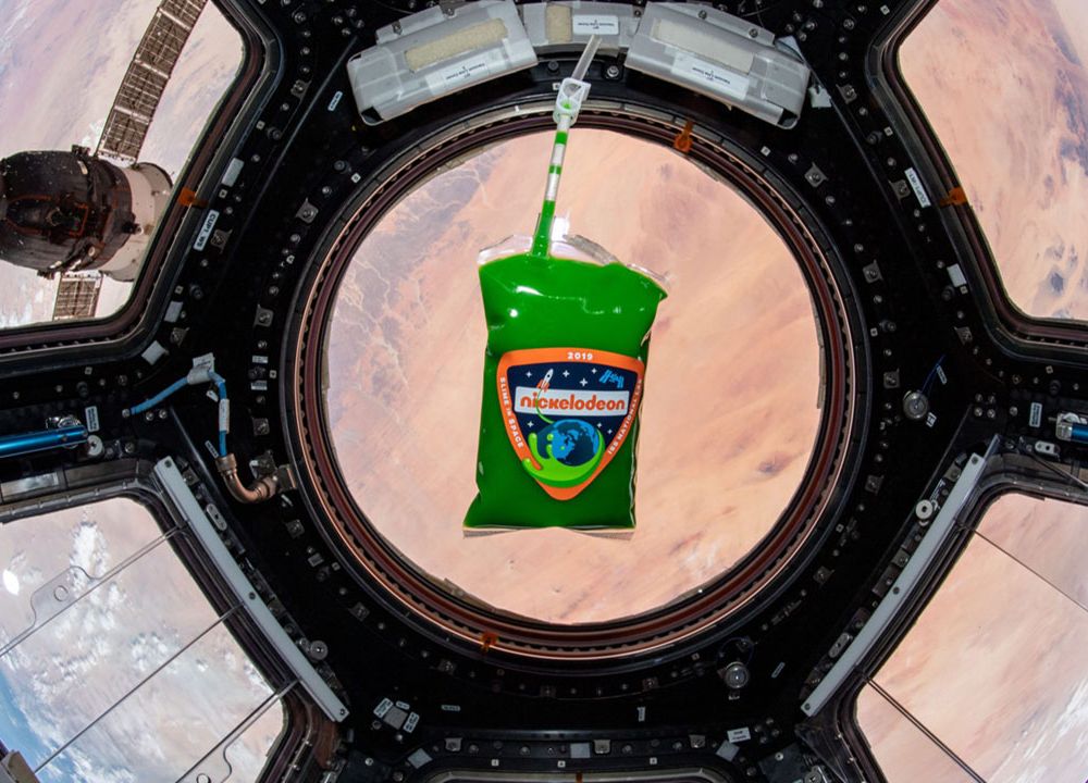 Astronauts Got Slimed in Space for Science