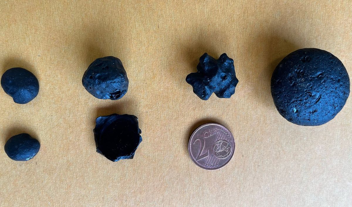 small asteroid impact