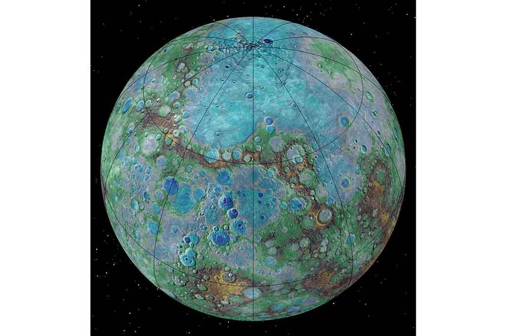 Mercury Map Nasa Mercury Was A Total Mystery For Centuries. We're