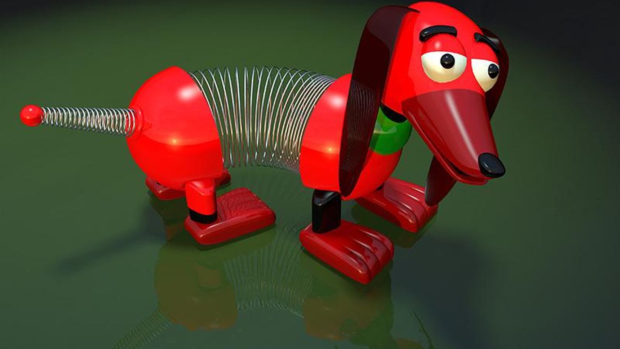 Cartoon Slinky