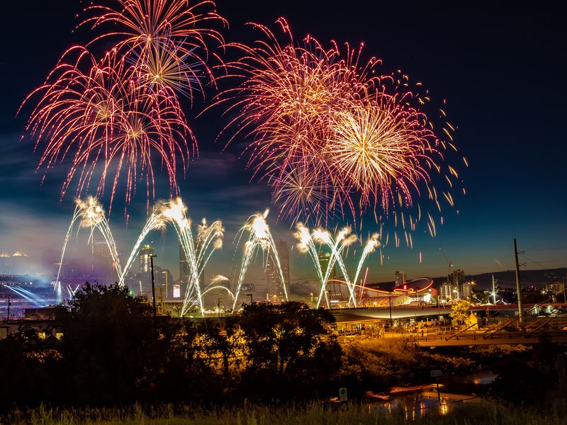 Fireworks at the Calgary Stampede | Smithsonian Photo Contest ...