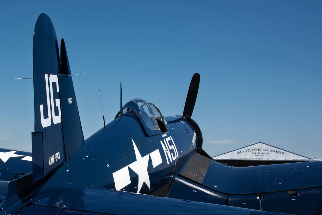 Bent Wing Bird At The Mid Atlantic Air Museum | Smithsonian Photo ...