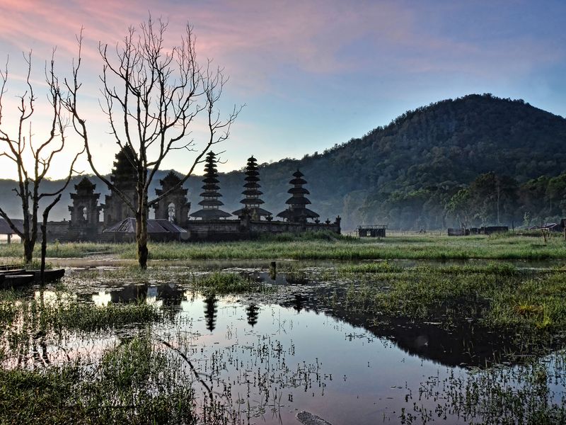 temple at Tamblingan lake | Smithsonian Photo Contest | Smithsonian ...