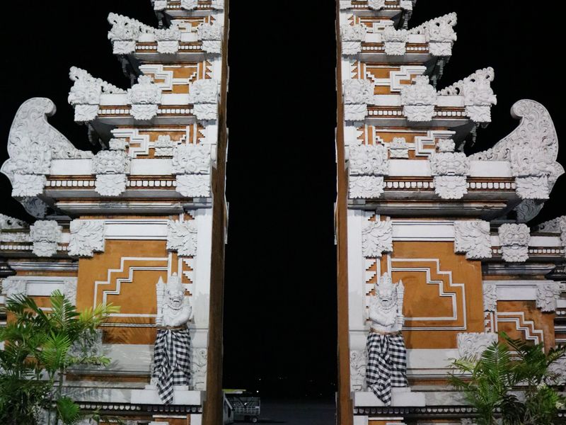 Balinese split gates at the airport | Smithsonian Photo Contest ...