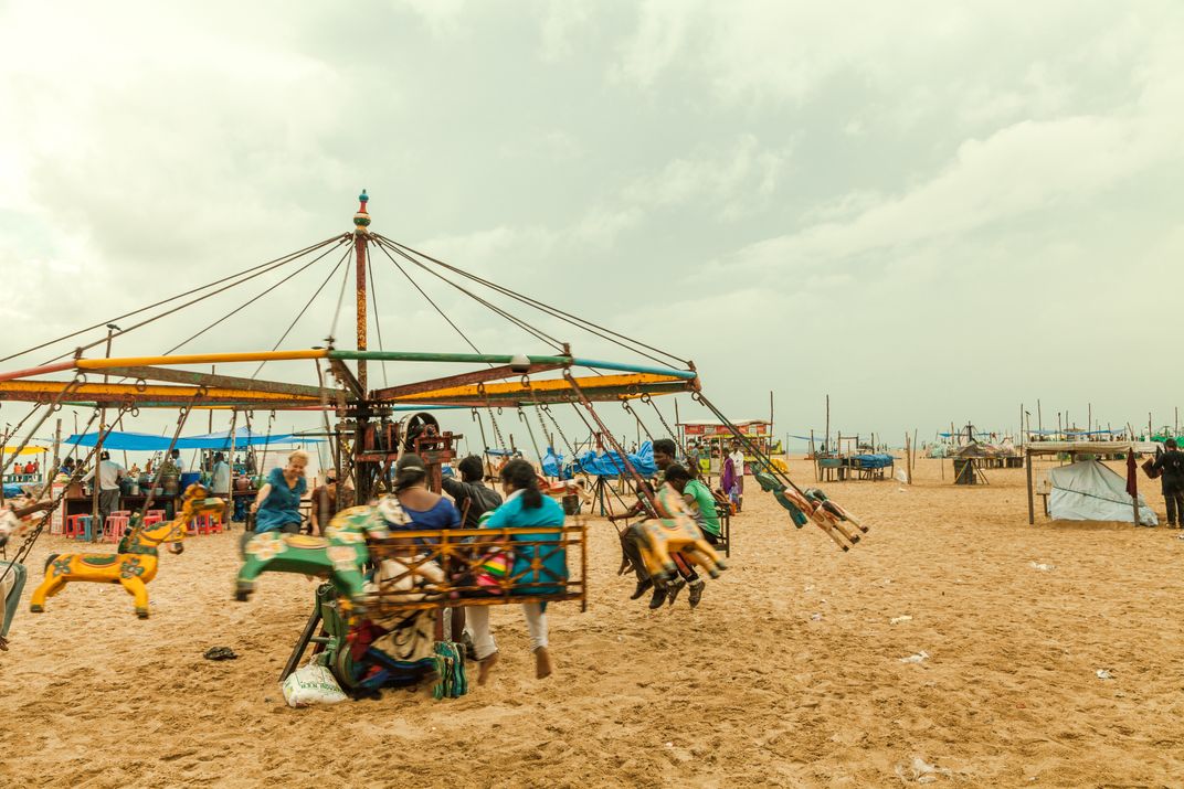 Marina Beach, Chennai, marry go round | Smithsonian Photo Contest ...