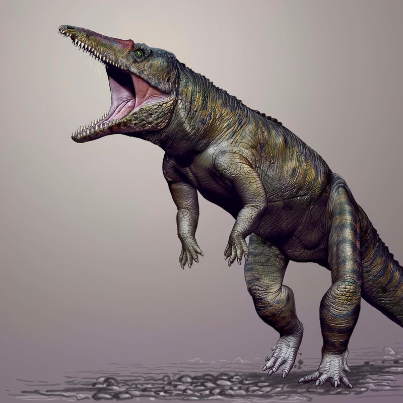 Ancient Crocodile Fossil