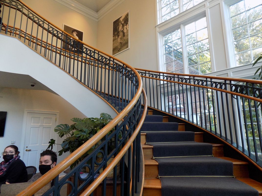 Staircase at Hillwood Estate, Washington, D.C. | Smithsonian Photo ...