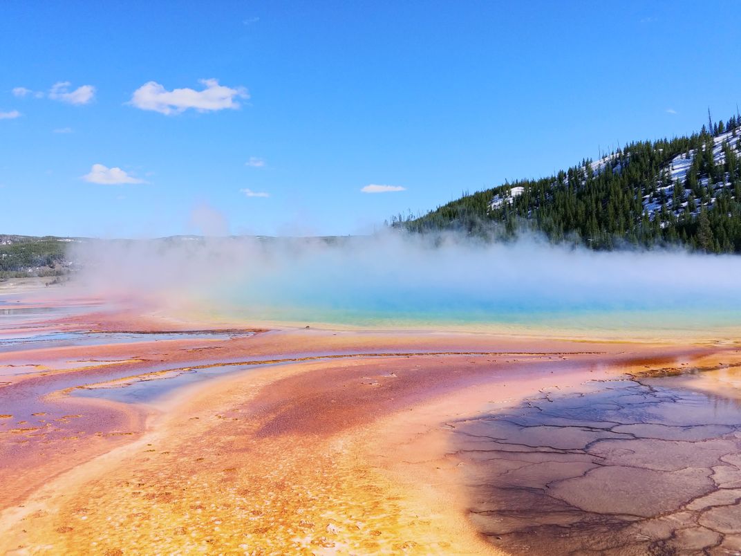 Grand Prismatic at Yellowstone National Park | Smithsonian Photo ...