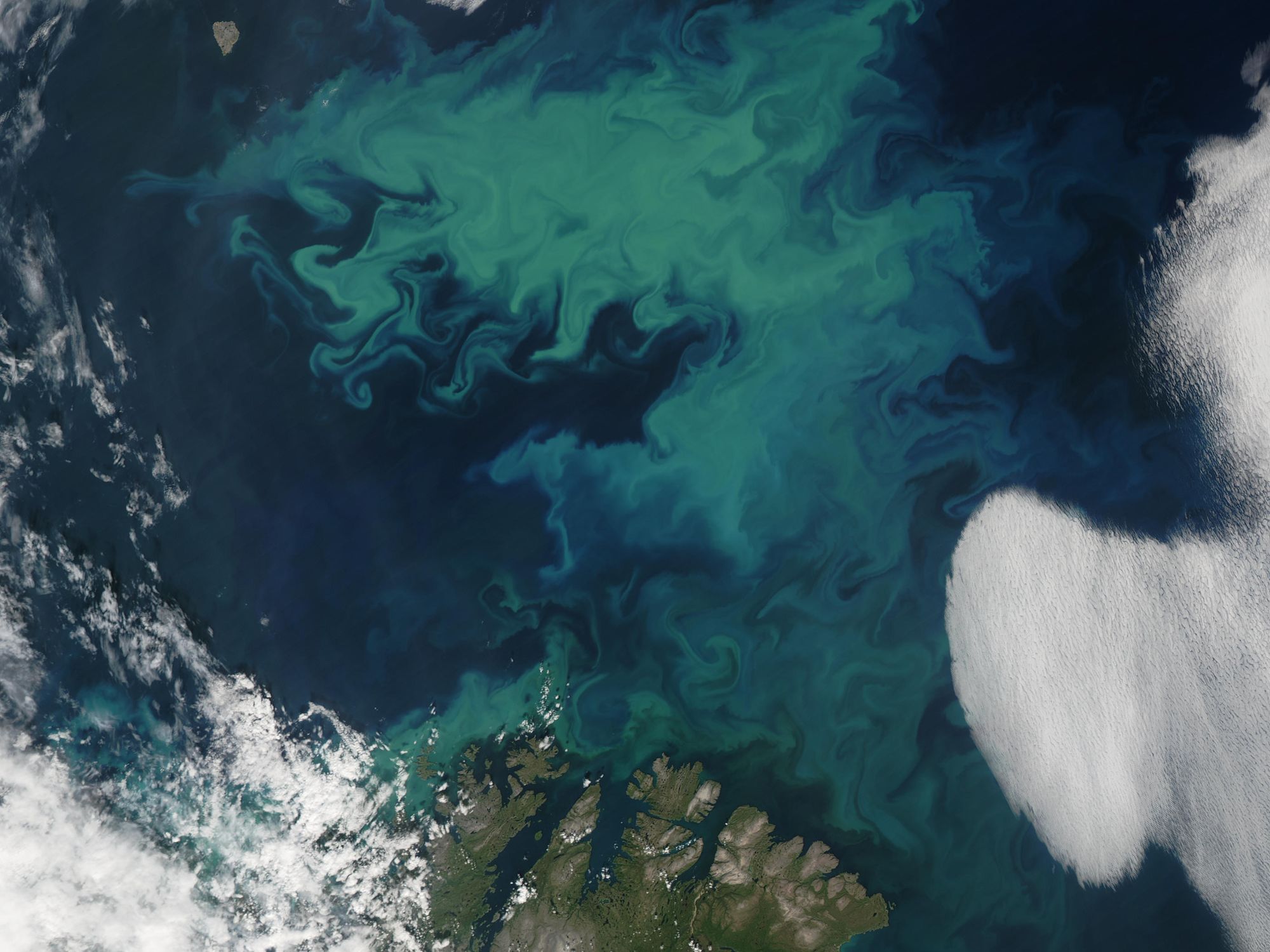 Climate Change Is Shifting the Color of Earth's Oceans