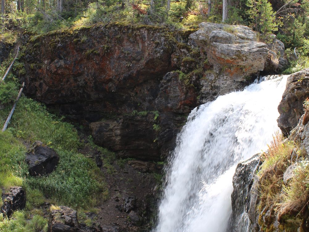 Moose Falls in Yellowstone National Park, WY. | Smithsonian Photo ...