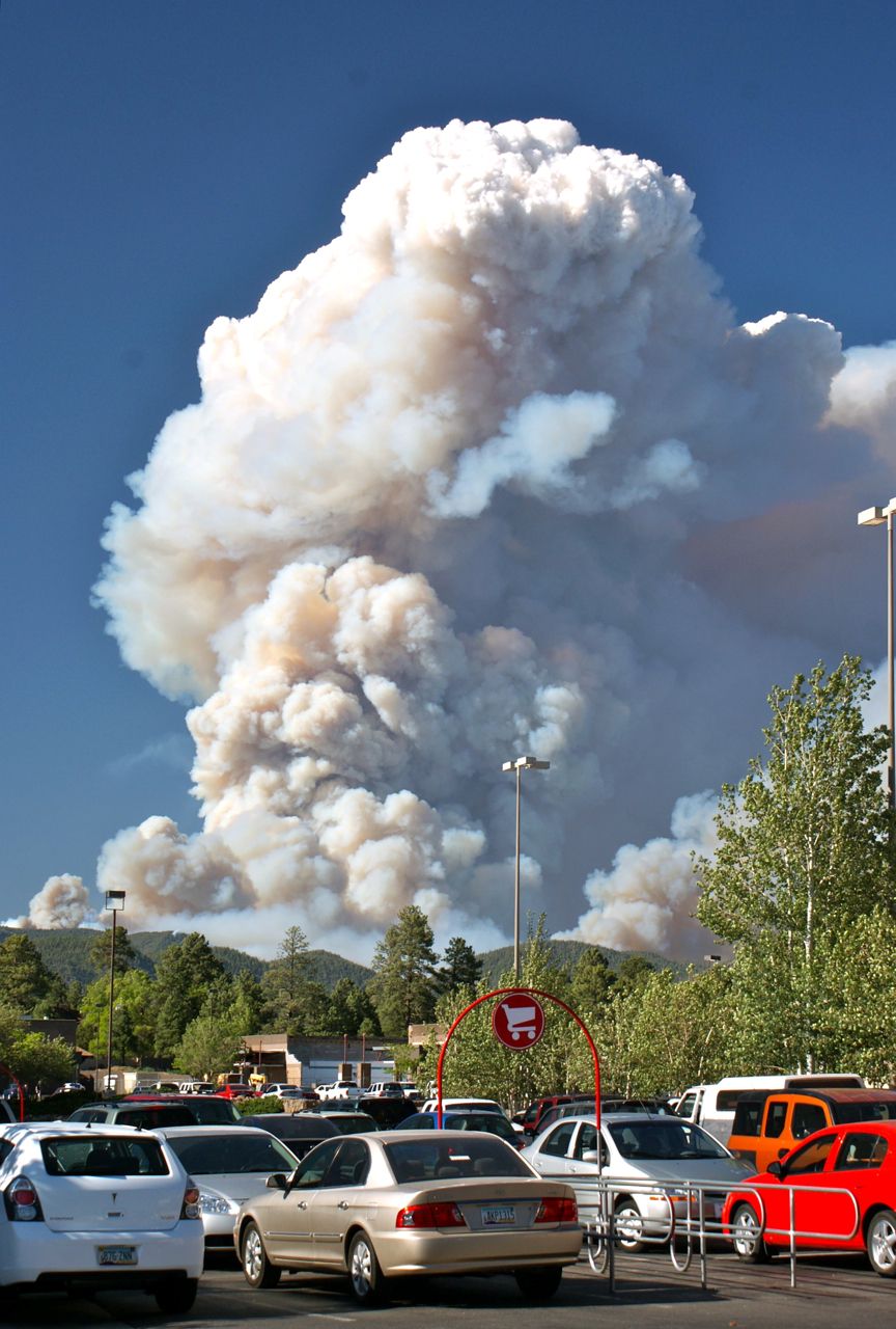 A too close for comfort interface between the Schultz fire and the ...