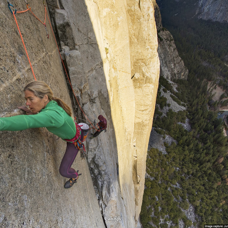 Lynn Hill Free Climbing The Nose