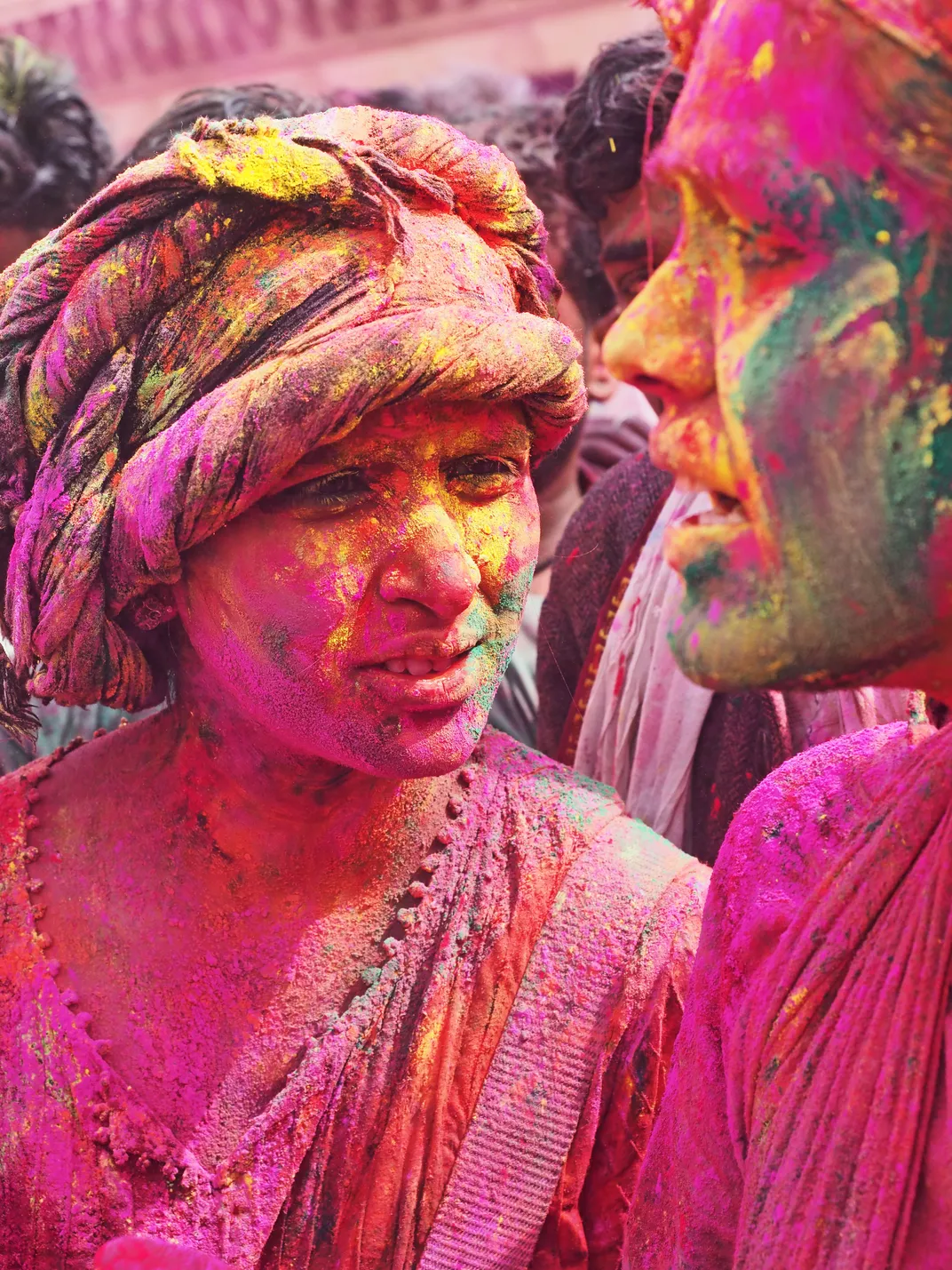 A sreet portrait at Holi | Smithsonian Photo Contest | Smithsonian Magazine