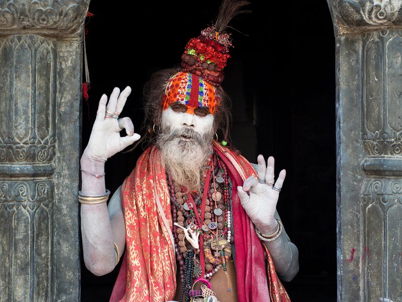 Sadhu meditating on a cave | Smithsonian Photo Contest | Smithsonian ...