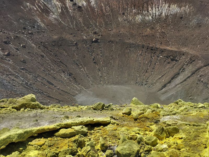 Looking into the crater of Vulcano | Smithsonian Photo Contest ...