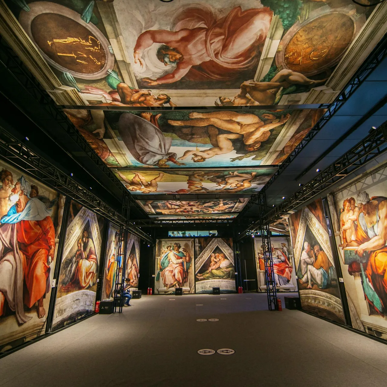 michelangelos sistine chapel coloring pages