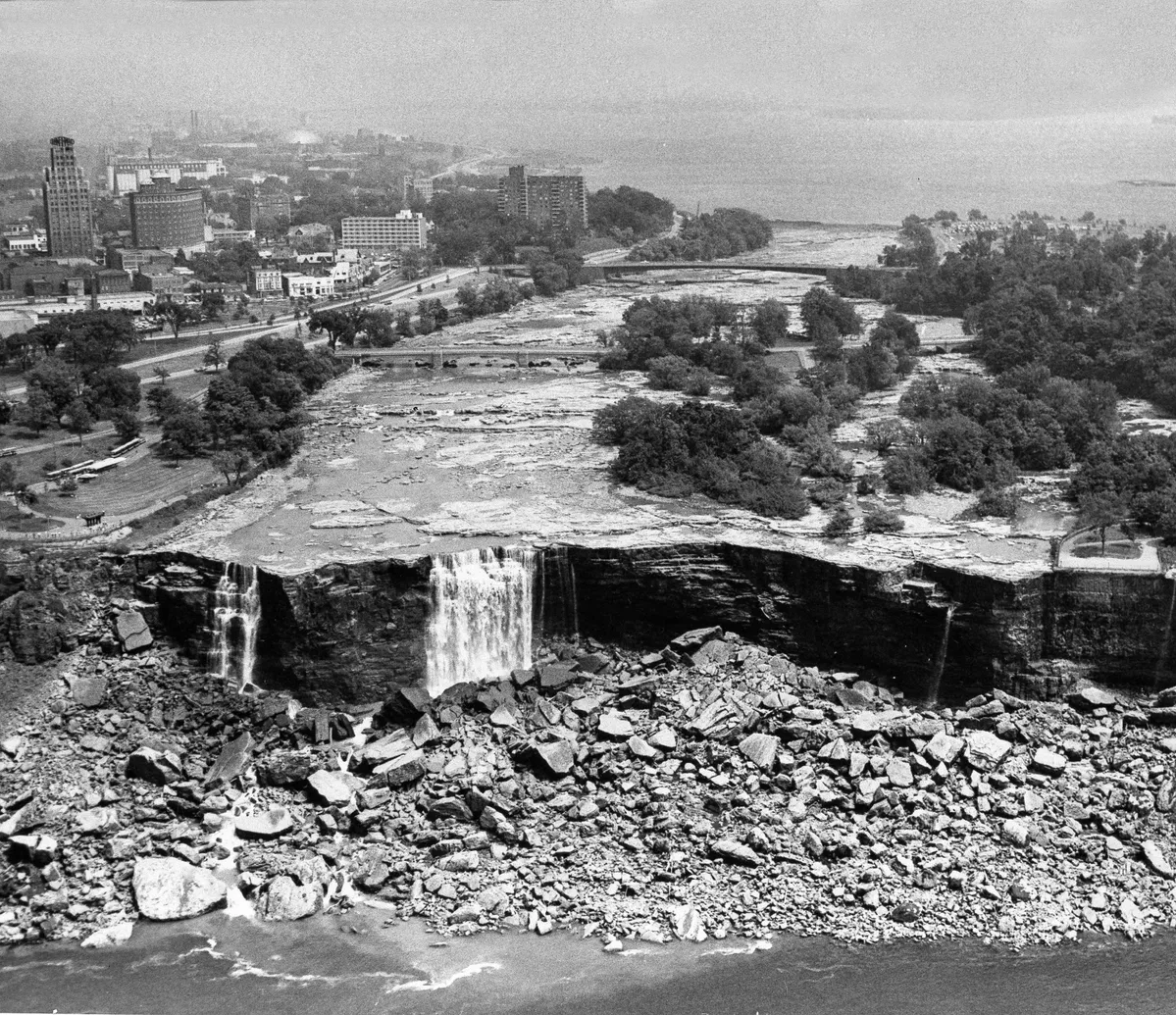 Niagara Falls Ran Dry 1848 Did You Know? Niagara Falls Once Ran Dry On