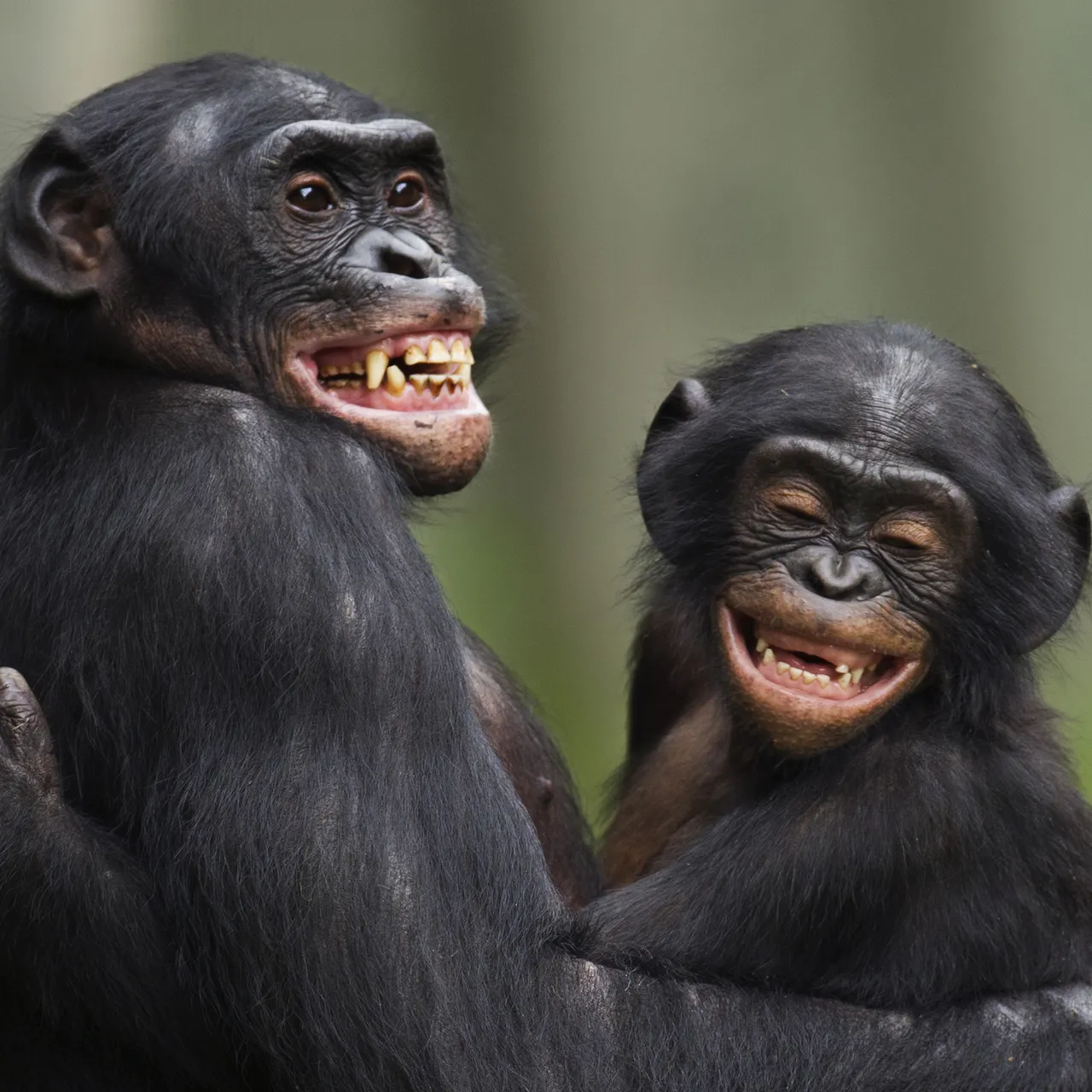 can chimps be aggressive