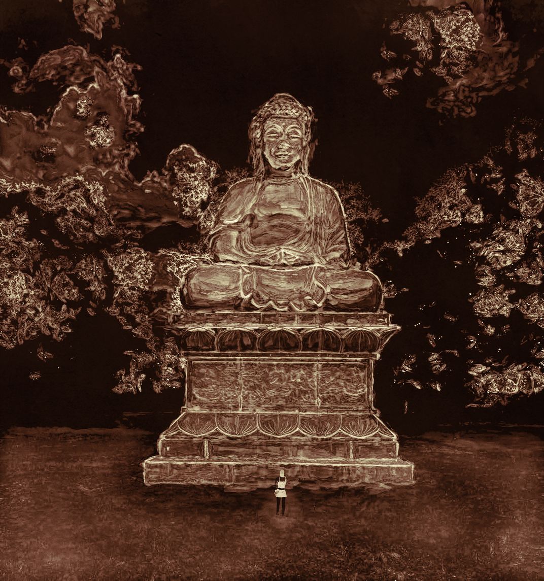 Isolated Buddha in Texas | Smithsonian Photo Contest | Smithsonian Magazine