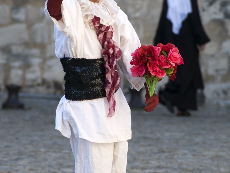 A costumed mime performing in France | Smithsonian Photo Contest ...