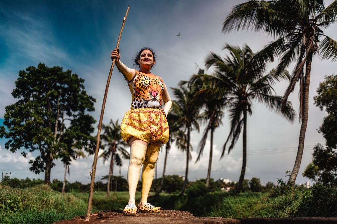 Female Pulikali Rare | Smithsonian Photo Contest | Smithsonian Magazine