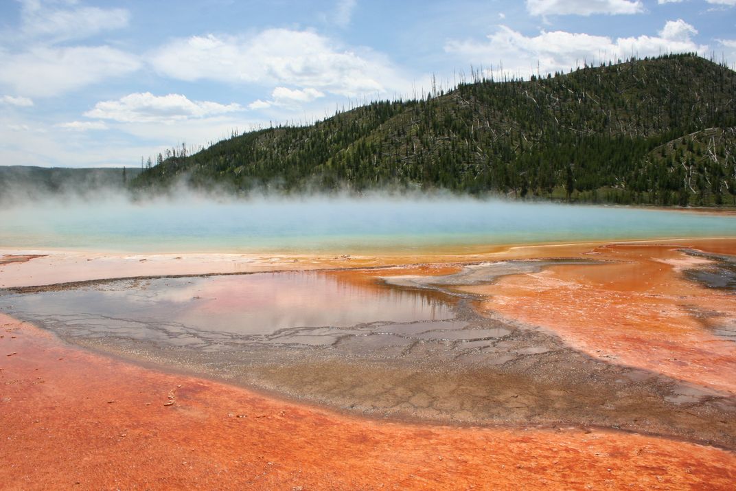 Grand Prismatic Spring in Yellowstone. | Smithsonian Photo Contest ...