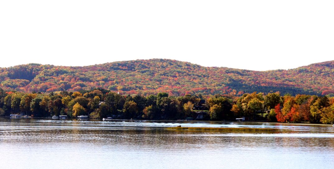 "Fall Arbor; Mother Nature's Majestic Latticework of Color" View of Rib ...