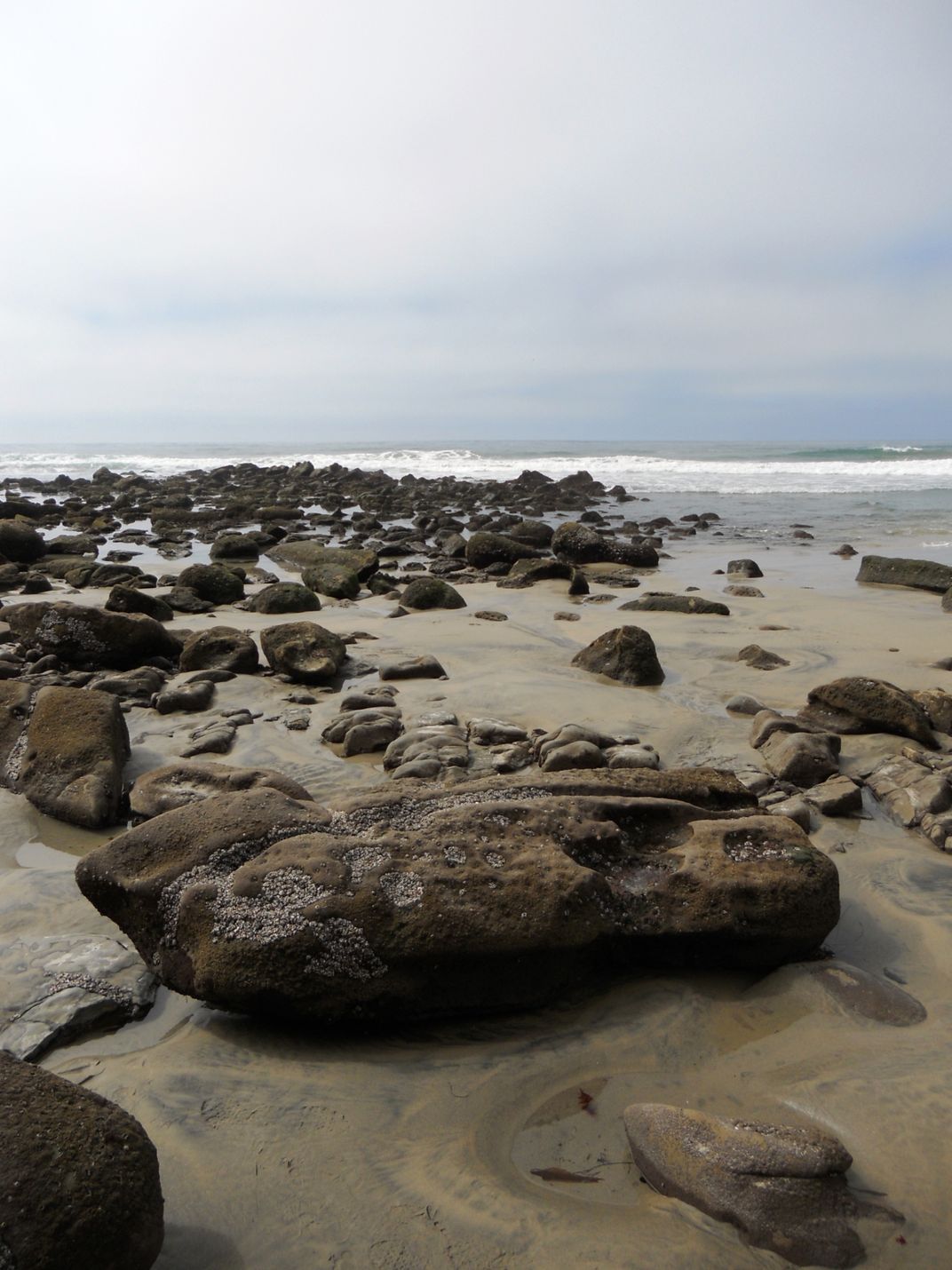 Strip of beach I chanced upon while walking several miles away from ...