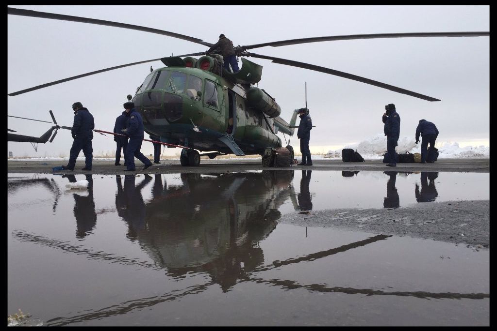 astronaut helicopter