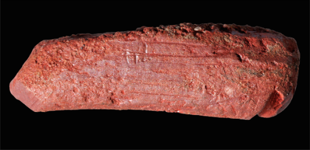 One of the World's Oldest "Crayons" Colors in Details of the Mesolithic ...