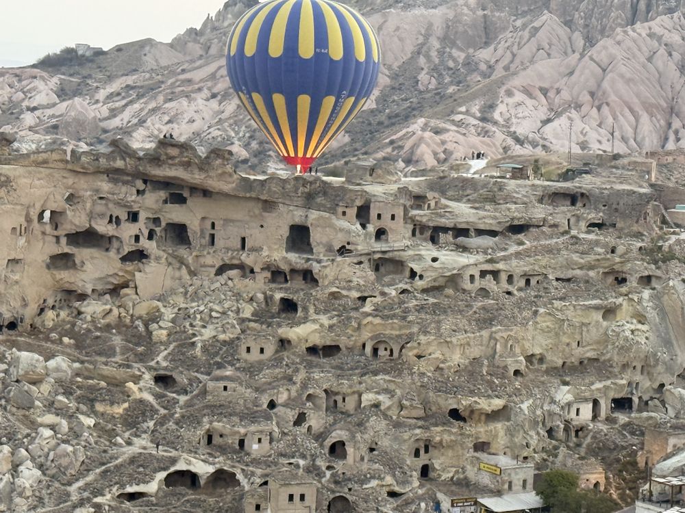 Hillside of caves that were home from about the year 400 | Smithsonian ...