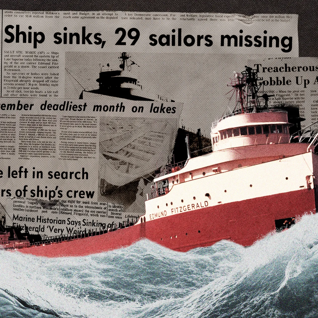 ship sinking article