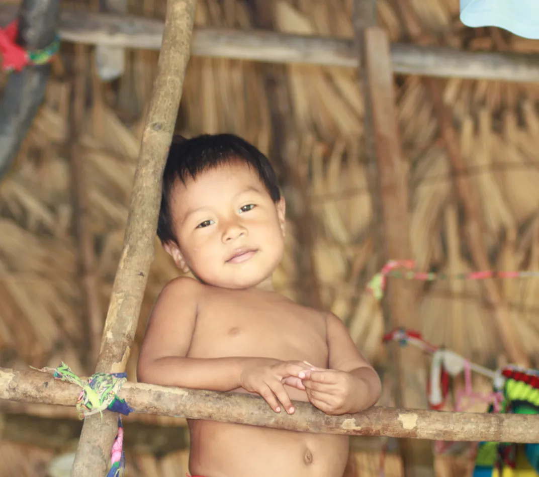 An Embera Indian Boy waiting for his Mom. | Smithsonian Photo Contest ...