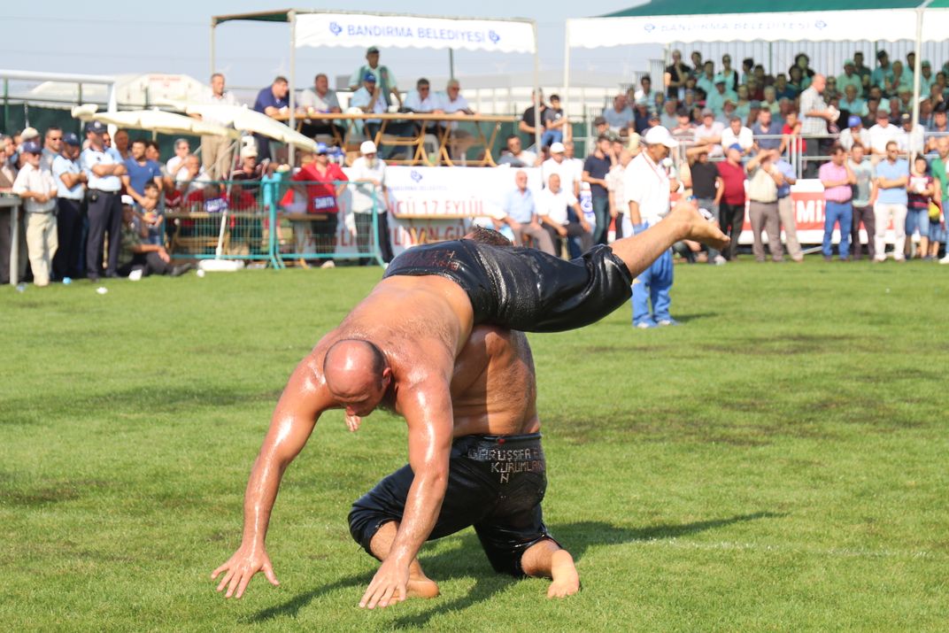 Oil wrestlers | Smithsonian Photo Contest | Smithsonian Magazine