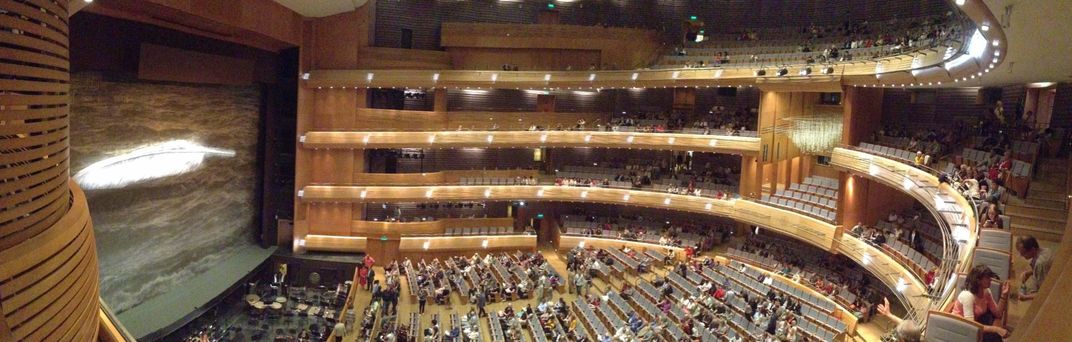 A Panorama from the Balcony of the Mariinsky II Theatre, St. Petersburg ...