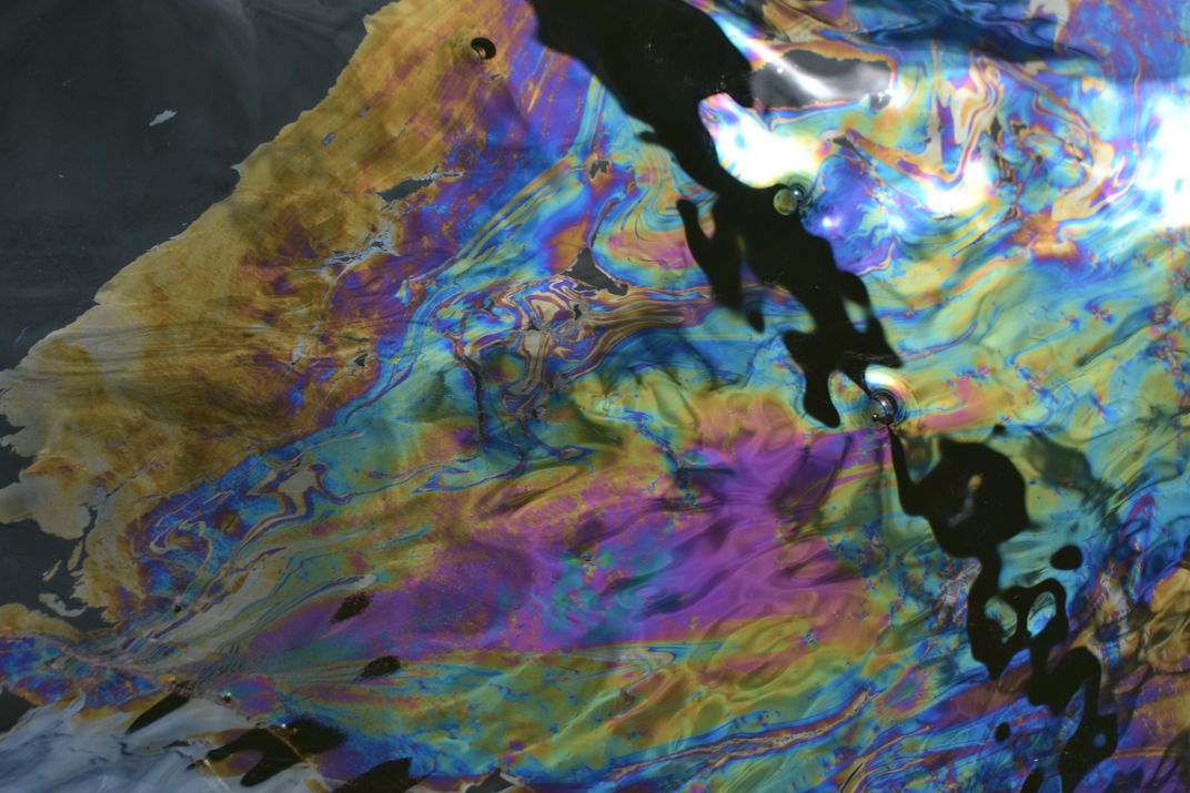 Oil Slick on the Gowanus Canal. | Smithsonian Photo Contest ...