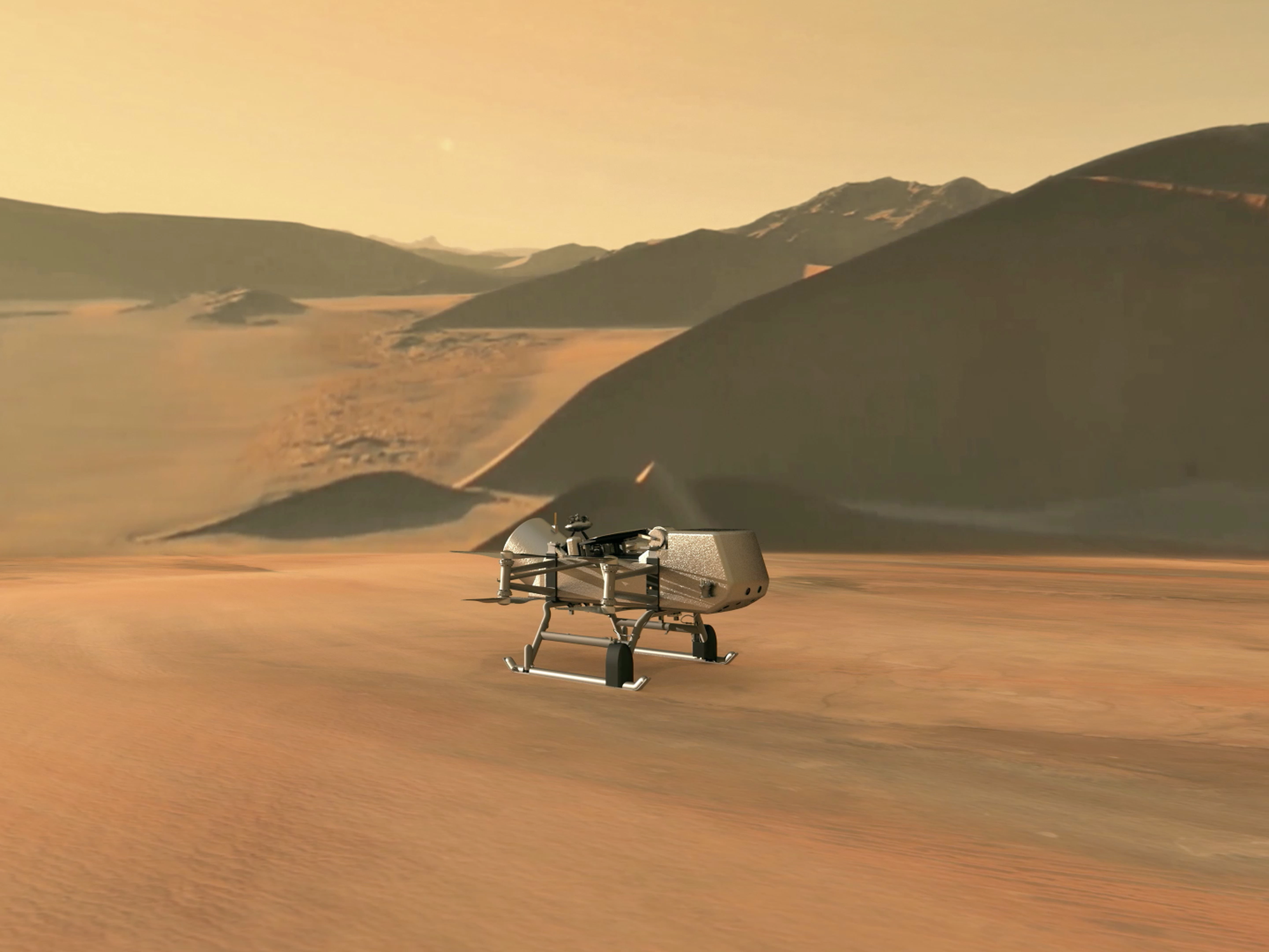NASA’s Dragonfly Mission Will Fly Through the Clouds of Titan, Saturn’s ...