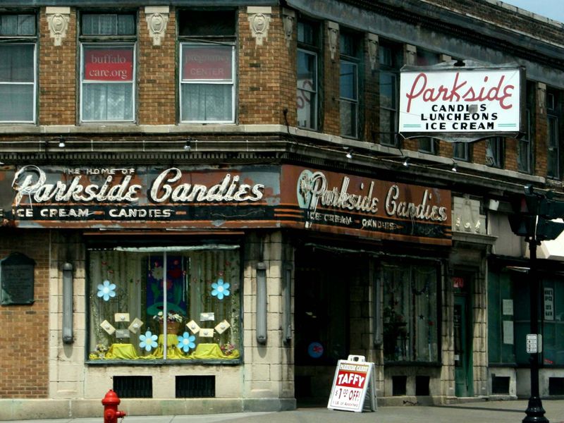 The front and side of an old candy store. | Smithsonian Photo Contest ...
