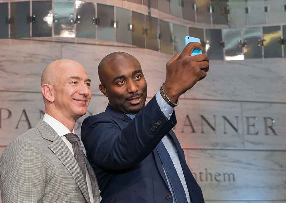 Amazon's Jeff Bezos Honored at Citizenship Ceremony