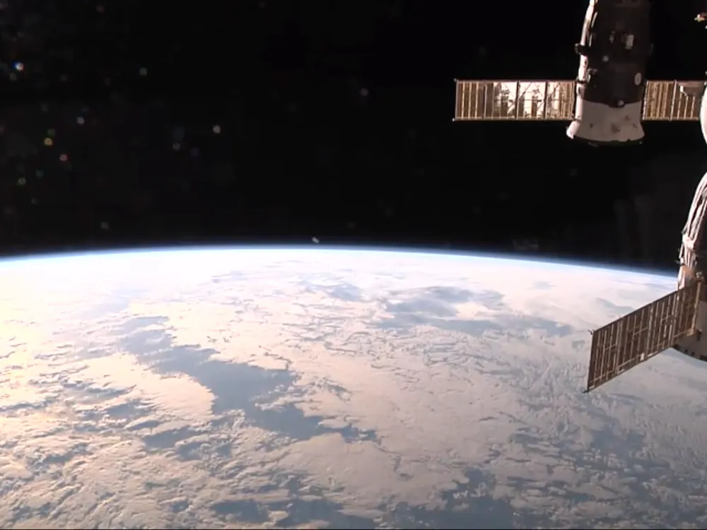 Earth From Space Station Viewing